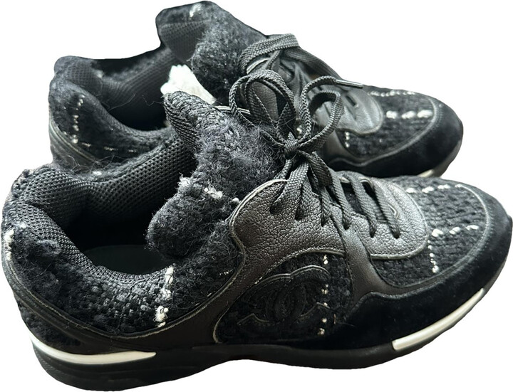 Chanel Tweed trainers - ShopStyle Sneakers & Athletic Shoes