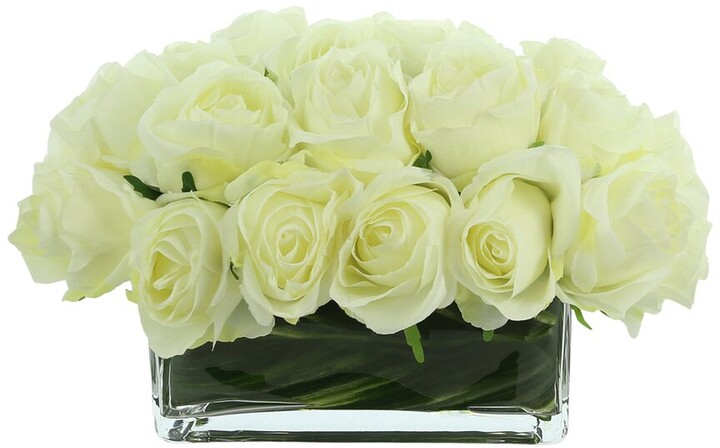 Creative Displays White Roses Floral - ShopStyle Decor