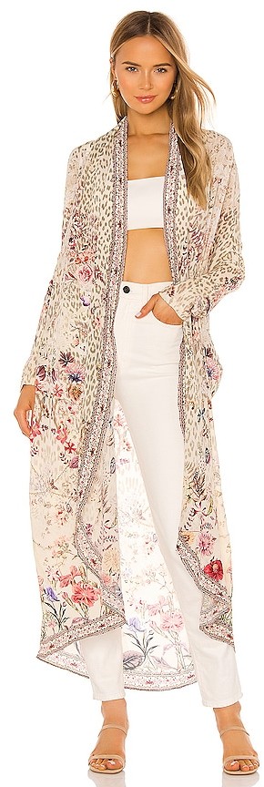 Camilla Long Casual Jacket - ShopStyle