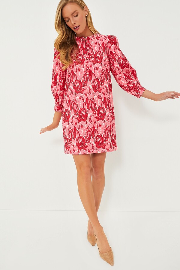 Pomander Place Rose Jacquard Samantha Dress - ShopStyle