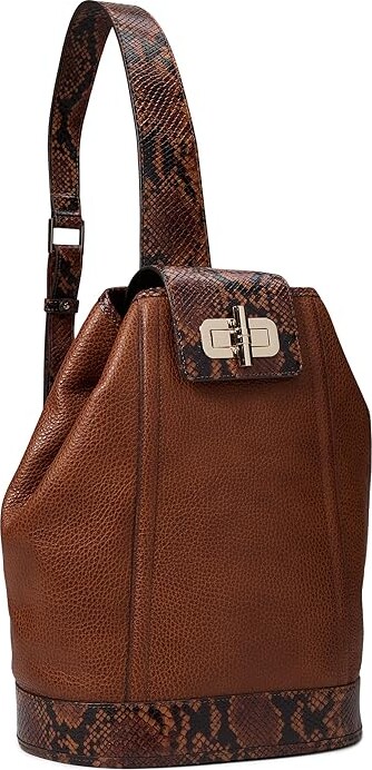Brahmin Saguaro Maddie Backpack (Cognac) Backpack Bags - ShopStyle