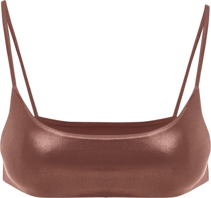 Analina woman - Sporty-Kini Top - Brown - ShopStyle Swimwear