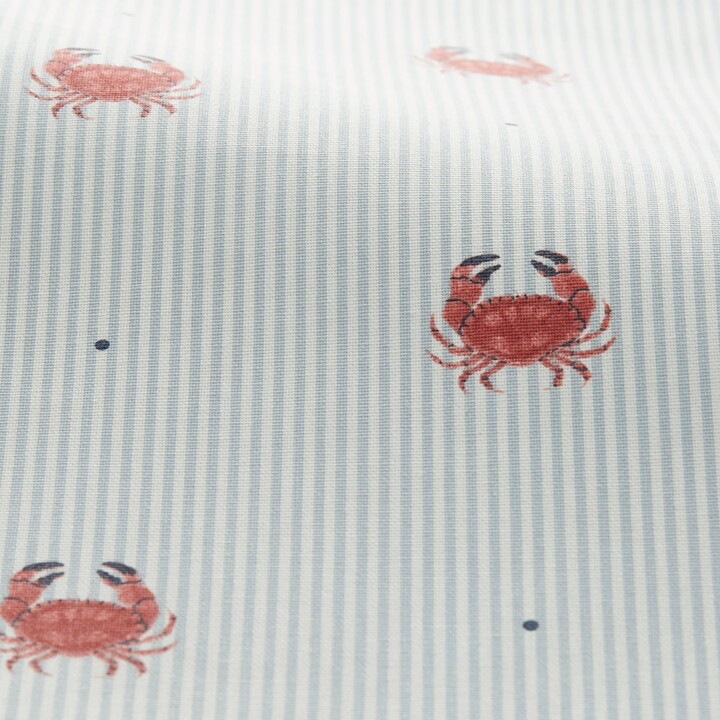 Dunelm Rockpool Crab Made to Measure Fabric By The Metre Rockpool Red ...