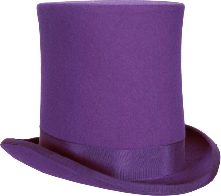 Thetru Purple Top Hat - Tall - ShopStyle