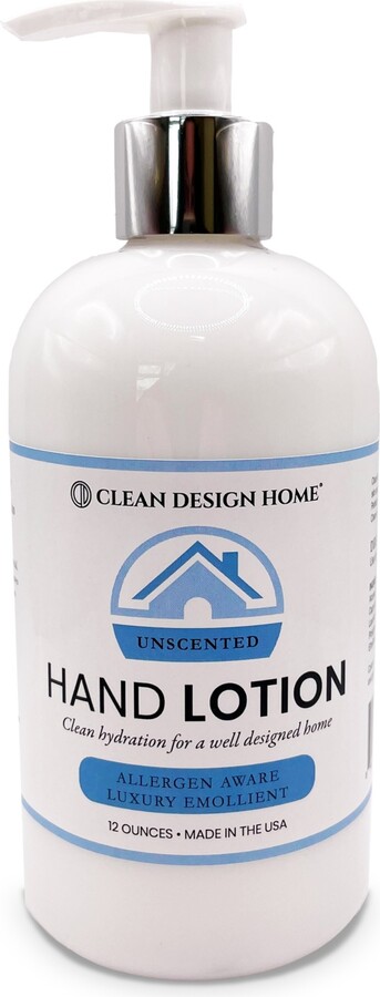 Clean Design Home Unscented Hand Lotion, 12 oz - ShopStyle Food & Beverage