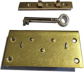 Etsy Lock - Steel Half Mortise Chest Lock With Key & Catch Plate Cedar ...