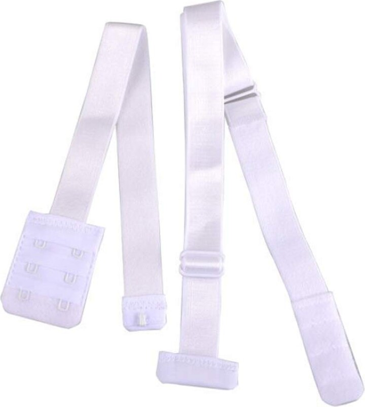 NuuMo Low Back Bra Converter Women's Adjustable Bra Extenders Hook for ...