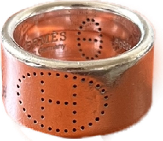 Hermes Eclipse silver ring - ShopStyle