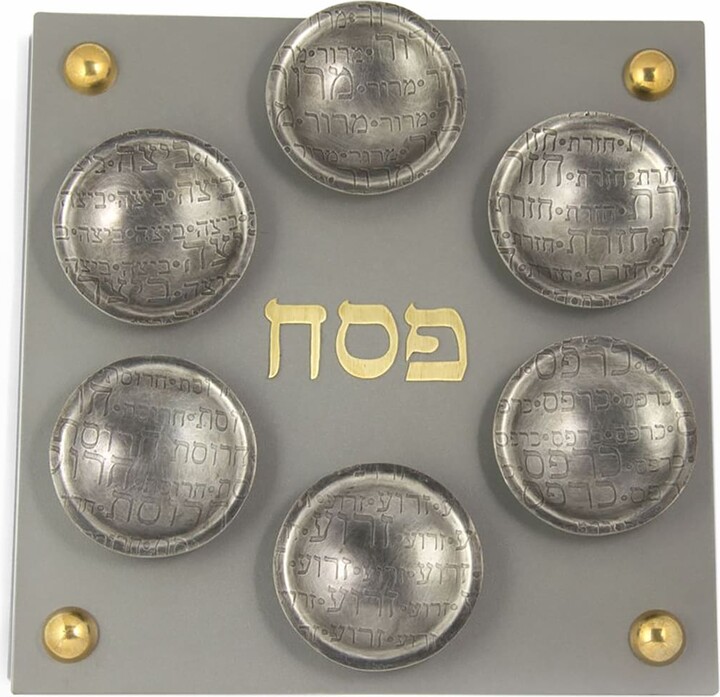 Joy Stember Metal Arts Studio Magnetic Passover Seder Plate by Joy ...