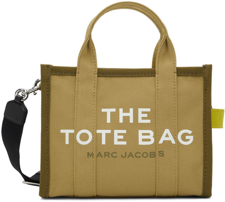 Marc Jacobs Khaki 'The Colorblock Mini Tote Bag' Tote - ShopStyle