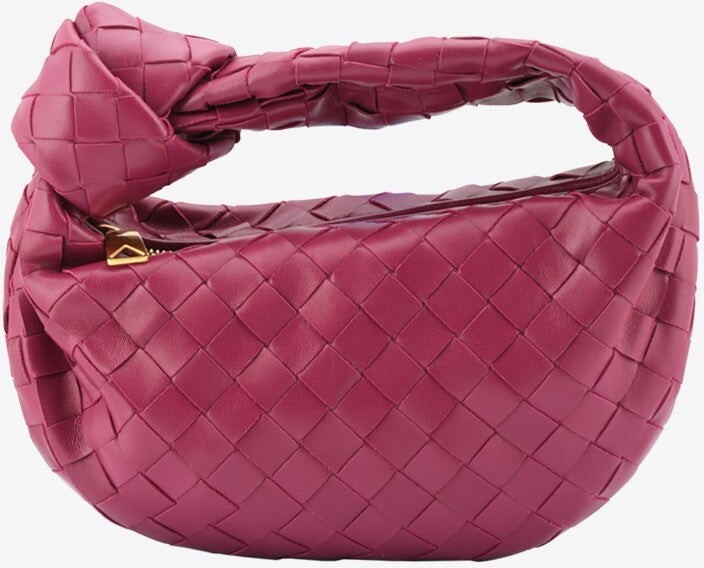 Bottega Veneta Mini Jodie Top Handle Bag in Intrecciato Nappa Leather ...