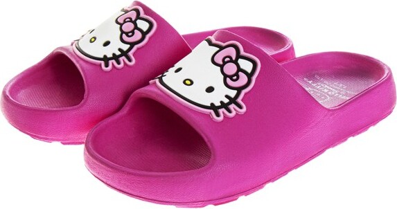Hello Kitty Dual Size Girl' Slide. (Little Kid/Big Kid) - Fuchia, 2/3 ...