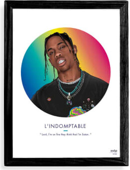 ASAP Creative Studio Travis Scott poster "the indomitable" Affiche ...