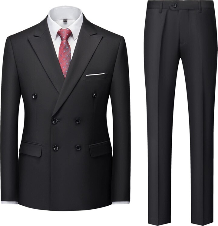 Generic Men Suits 2 Piece Uk Slim Fit - ShopStyle