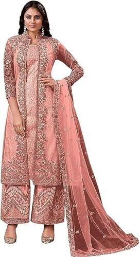 JVK Enterprise Party wear Embroidered Koti Style Salwar Kameez Indian ...