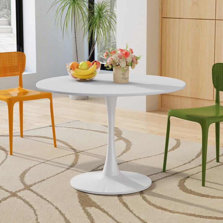 Round Dining Table with Round MDF Table Top - ShopStyle