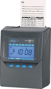 Lathem Time Punch Card Time Clock System Black 7500E - ShopStyle