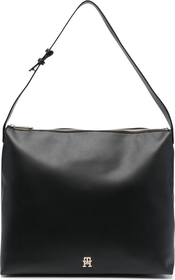 Tommy Hilfiger Logo-Plaque Tote Bag - ShopStyle