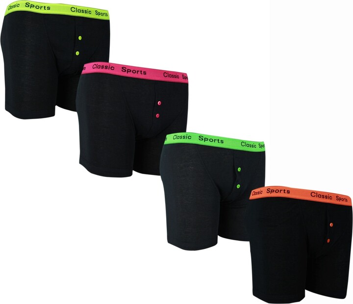 Mens Classic Sports Neon Boxer 12PK.2XL - ShopStyle