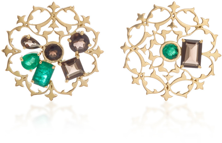 Donna Hourani - Women's Tranquility Mismatched 18K Gold; Quartz and ...