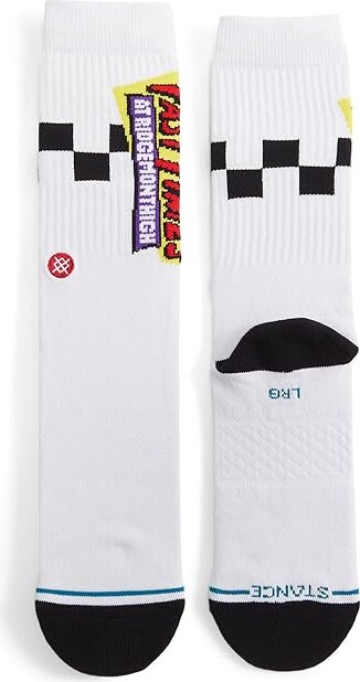 Stance Fast Times Gnarly (White) Crew Cut Socks Shoes - ShopStyle