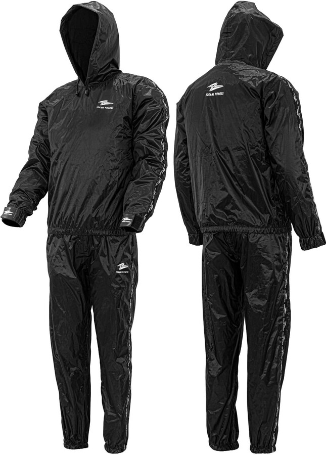Zokani Fitness Sauna Suit for Men for women - Heavy Duty Full Body ...