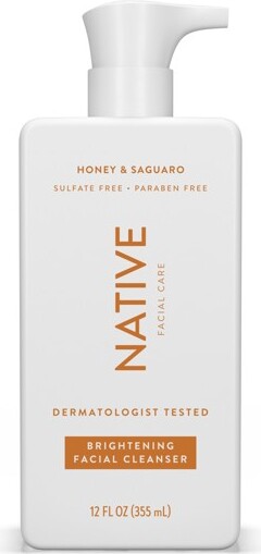 Native Agave and Grapefruit Facial Cleanser - Honey Scented - 12 fl oz ...