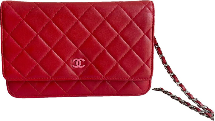 Chanel Wallet On Chain Timeless/Classique leather crossbody bag - ShopStyle