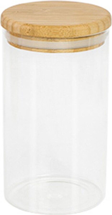 Dunelm Elements Glass Kitchen Canister Clear - ShopStyle Food Storage ...