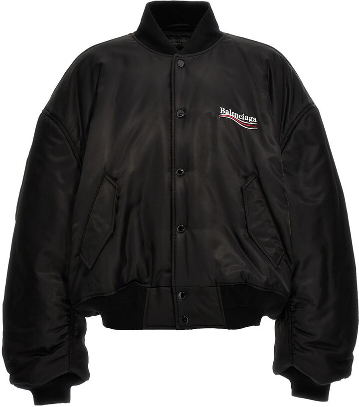 Balenciaga 'Political Campaign' Bomber Jacket - ShopStyle