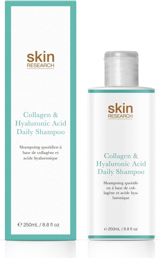 Skin Research Collagen & Hyaluronic Acid Daily Shampoo - ShopStyle