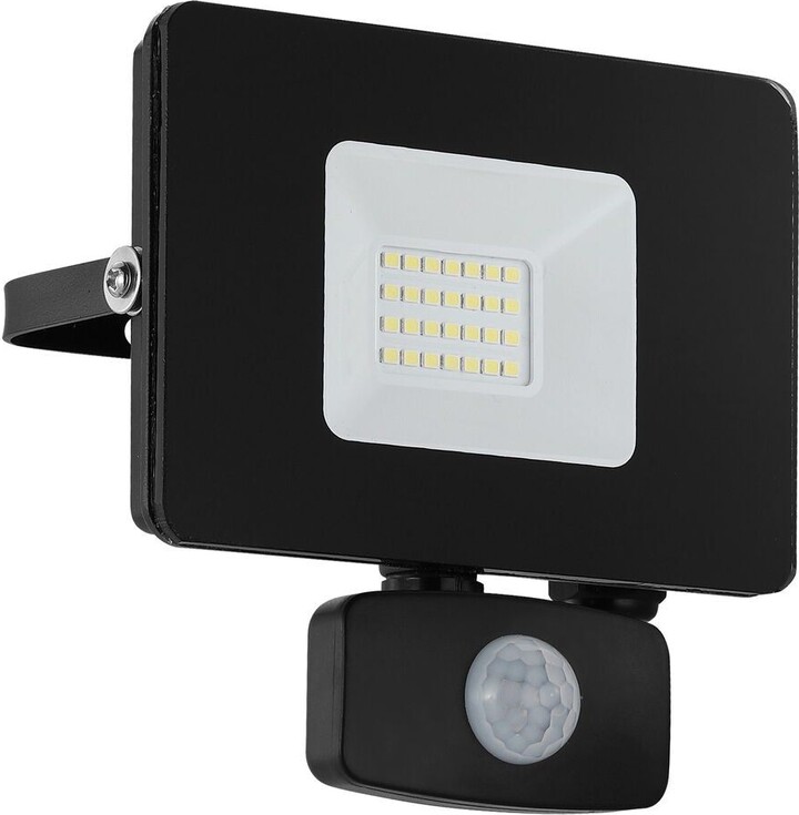 Loops IP44 Outdoor Flood Light & PIR Sensor Black Aluminium 20W Built in LED - ShopStyle ...