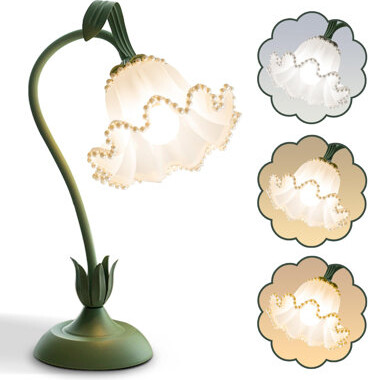 flower bedside lamp