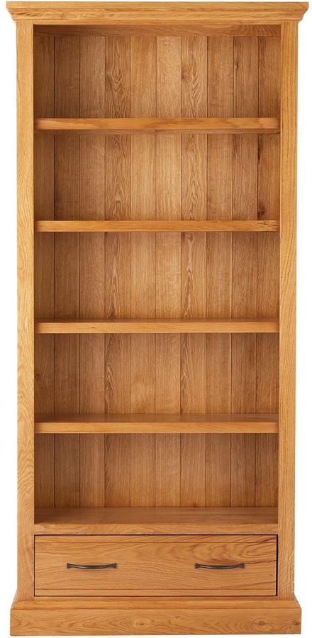 Kingston 100% Solid Wood Ready Assembled 1 Drawer Bookcase - ShopStyle