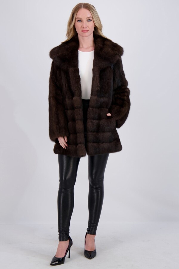 Gorski Russian Sable Stroller With Horizontal Bottom - ShopStyle Fur ...