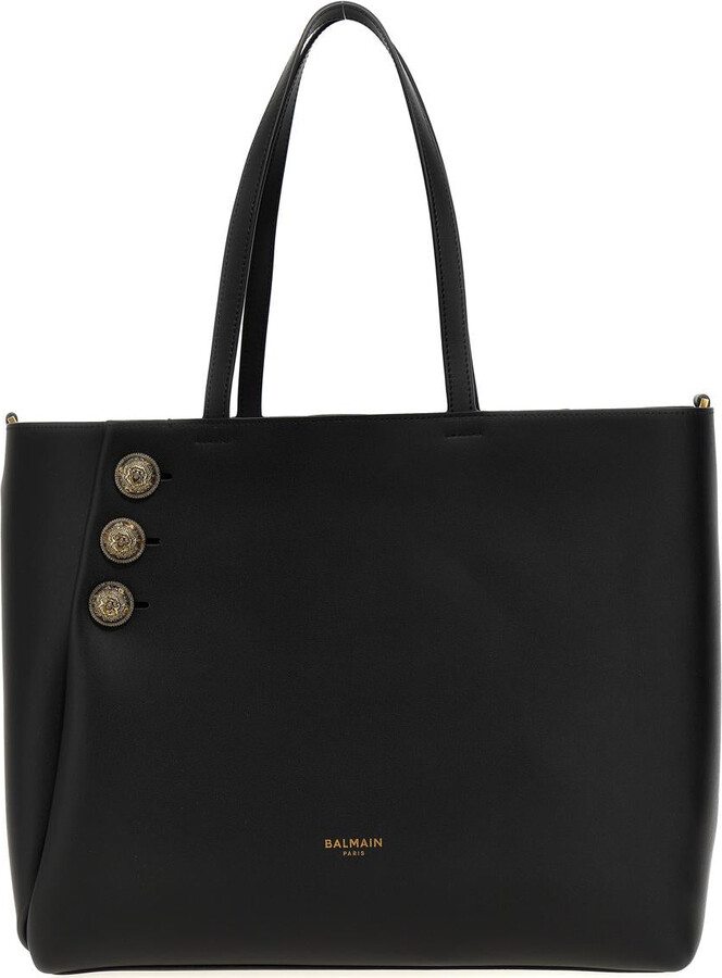 Balmain 'Emblème' shopping bag - ShopStyle