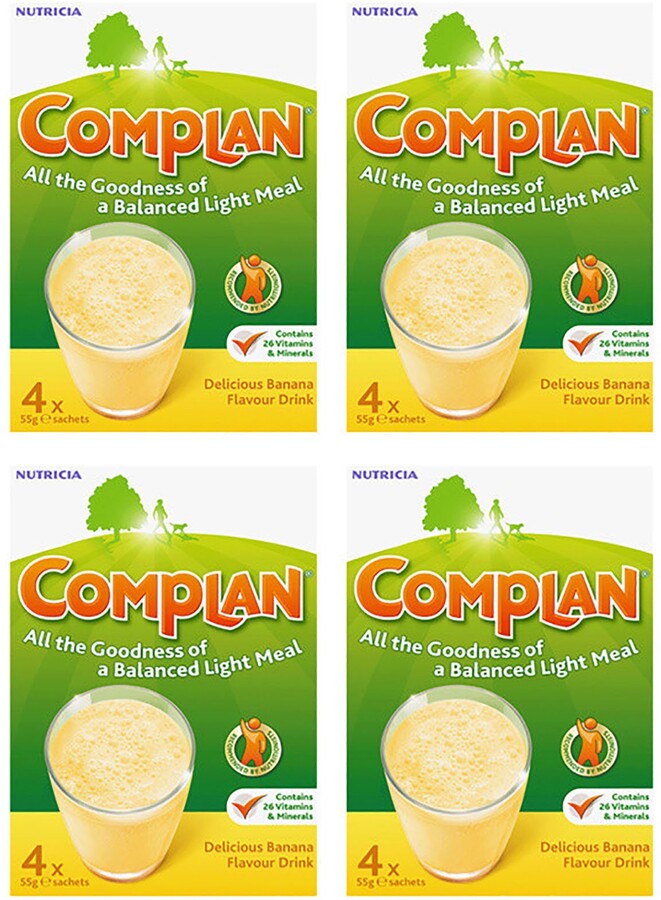 Complan Banana Flavour Sachets 55G X 16 - ShopStyle Bath & Body
