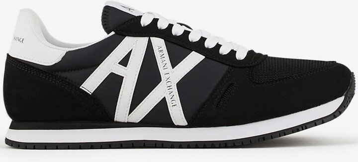 AX Armani Exchange Men's Logo Sneakers Men's Shoes - ShopStyle