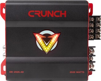 Crunch 2525W 4 Channel Subwoofer Car Audio Amplifier with Adjustable ...