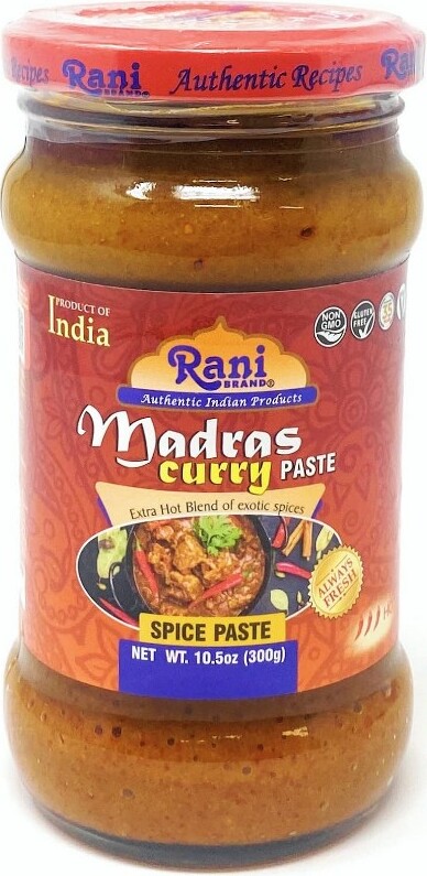 Rani Brand Authentic Indian Foods Madras Curry Cooking Spice Paste 10 ...