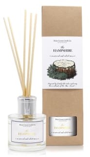 Home County Candle The Hampshire Rosewood and Velvet Moss Reed Diffuser - ShopStyle