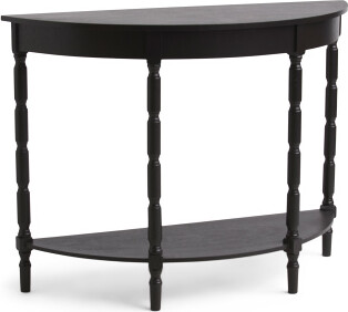 TJMAXX Half Round Table With Knobby Legs - ShopStyle
