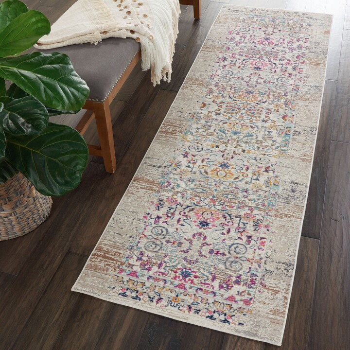 Dunelm Vintage Kashan 2 Runner Vintage Kashan 2 Ivory - ShopStyle ...
