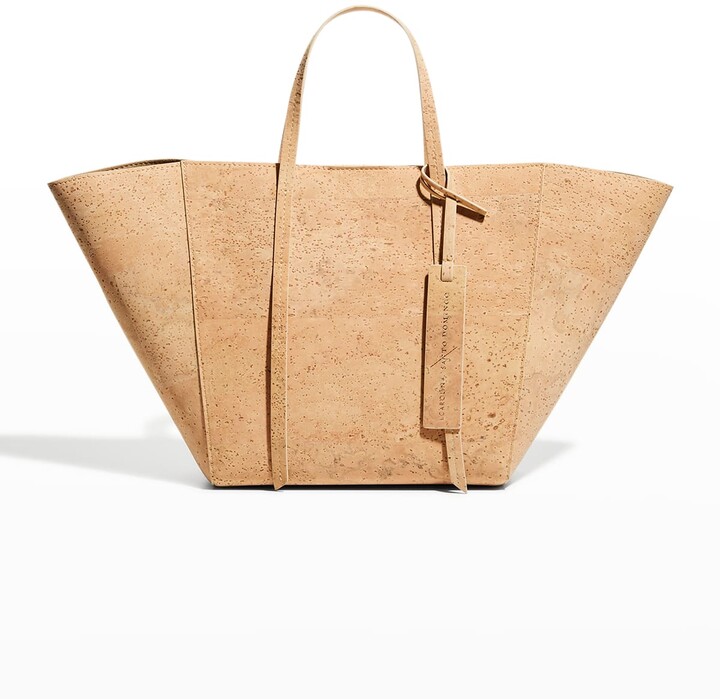 Carolina Santo Domingo Caspia Mini Shearling Tote Bag - ShopStyle