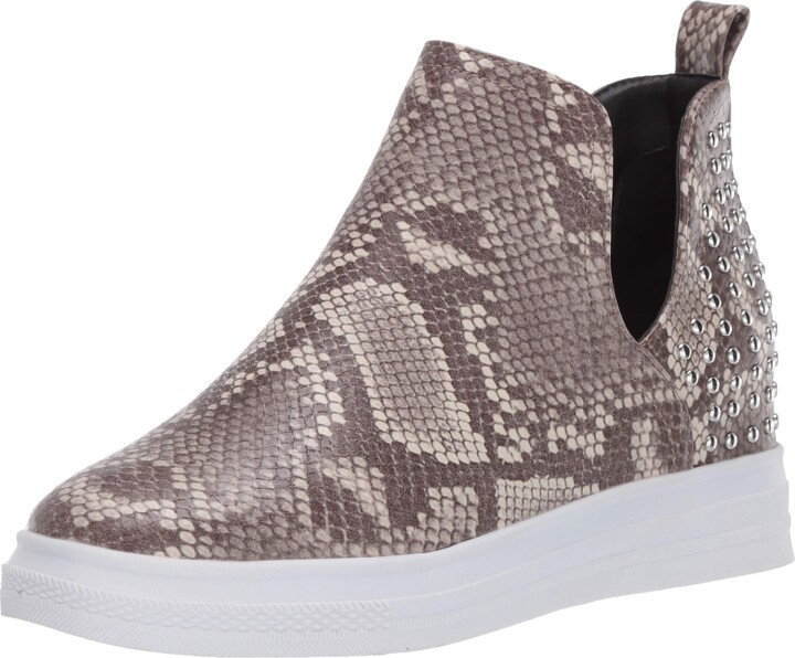 Yoki Women's Side Cut Wedge Sneaker - ShopStyle
