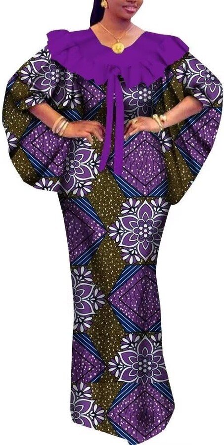 Afrilisco African Dresses for Women Wedding African Traditional Clothes ...