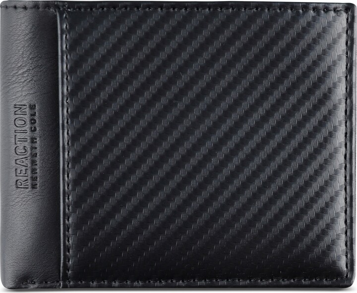 Kenneth Cole Reaction Men's Carbon Fiber Slim-Fold Wallet - ShopStyle