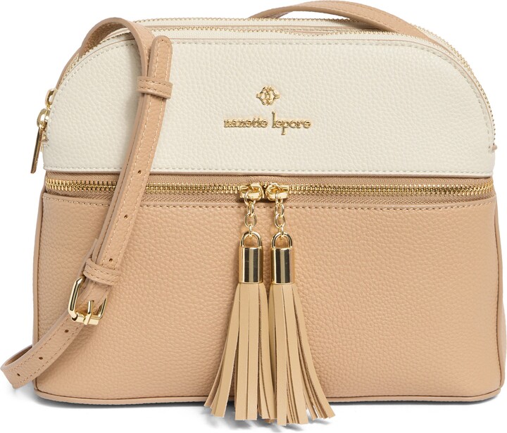 Nanette Lepore Colorblock Triple Section Crossbody Bag - ShopStyle
