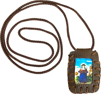 Etsy Holy Infant Of Atocha Jesus Brown Scapular Necklace Rectangular ...