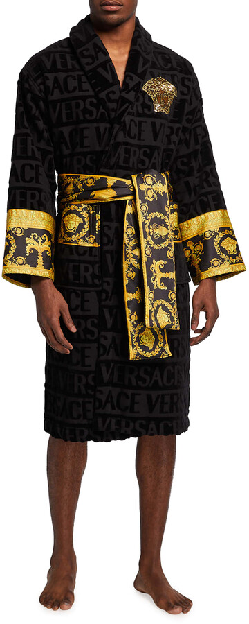 Versace Men's Medusa Logomania Robe - ShopStyle